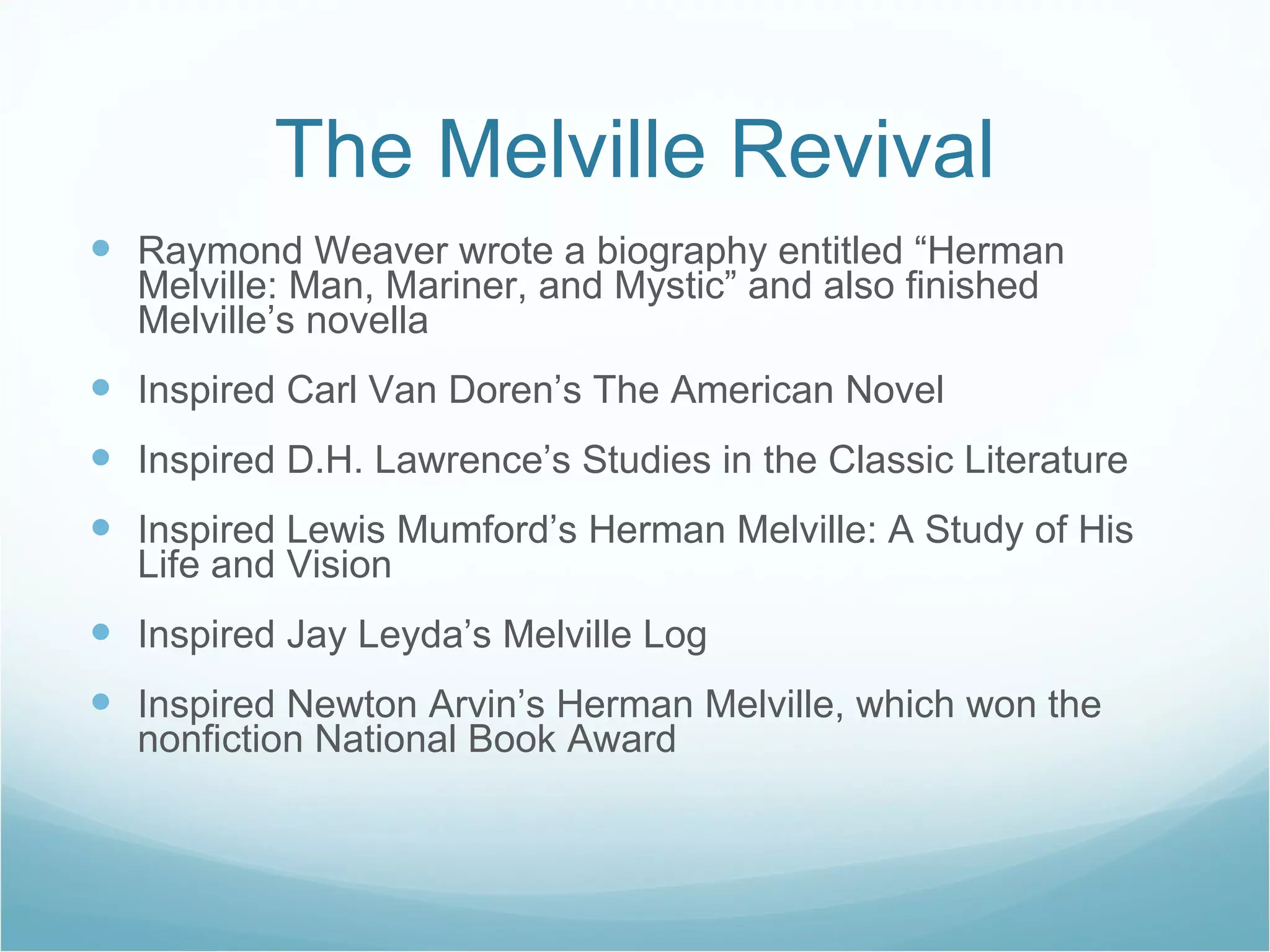 Herman Melville | PPT