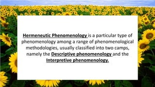hermeneutic-phenomenology research study.pptx