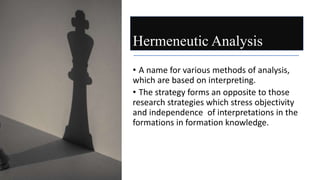 HERMENEUTICAL PHENOMENOLOGY.pptx presebt | PPTX