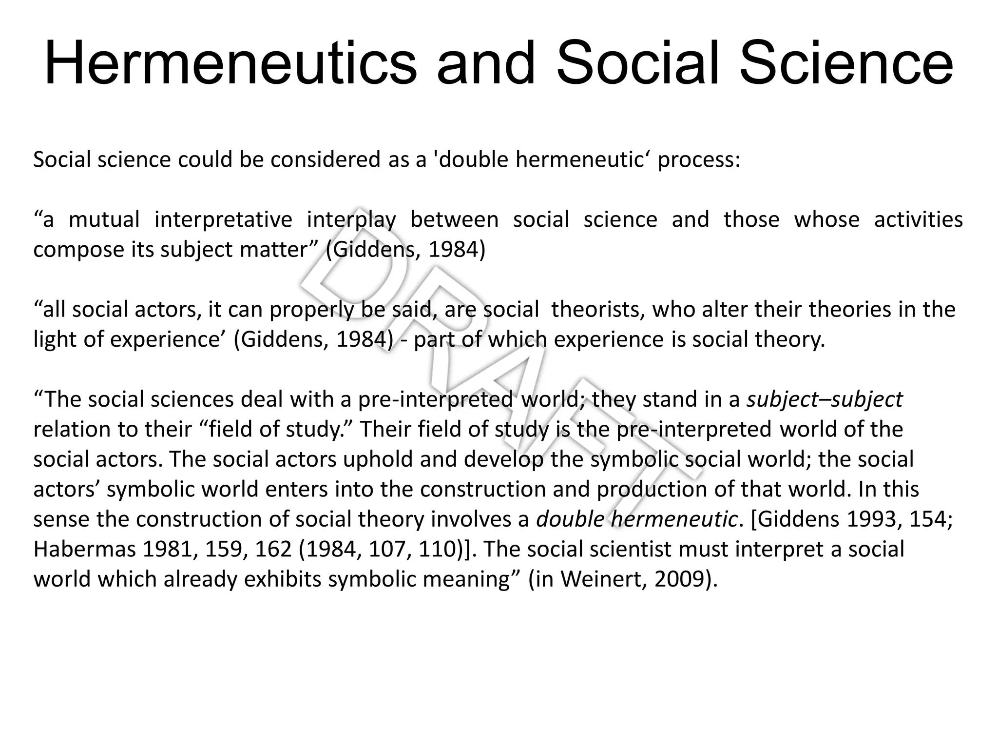 Hermeneutic as a Research Method | PDF