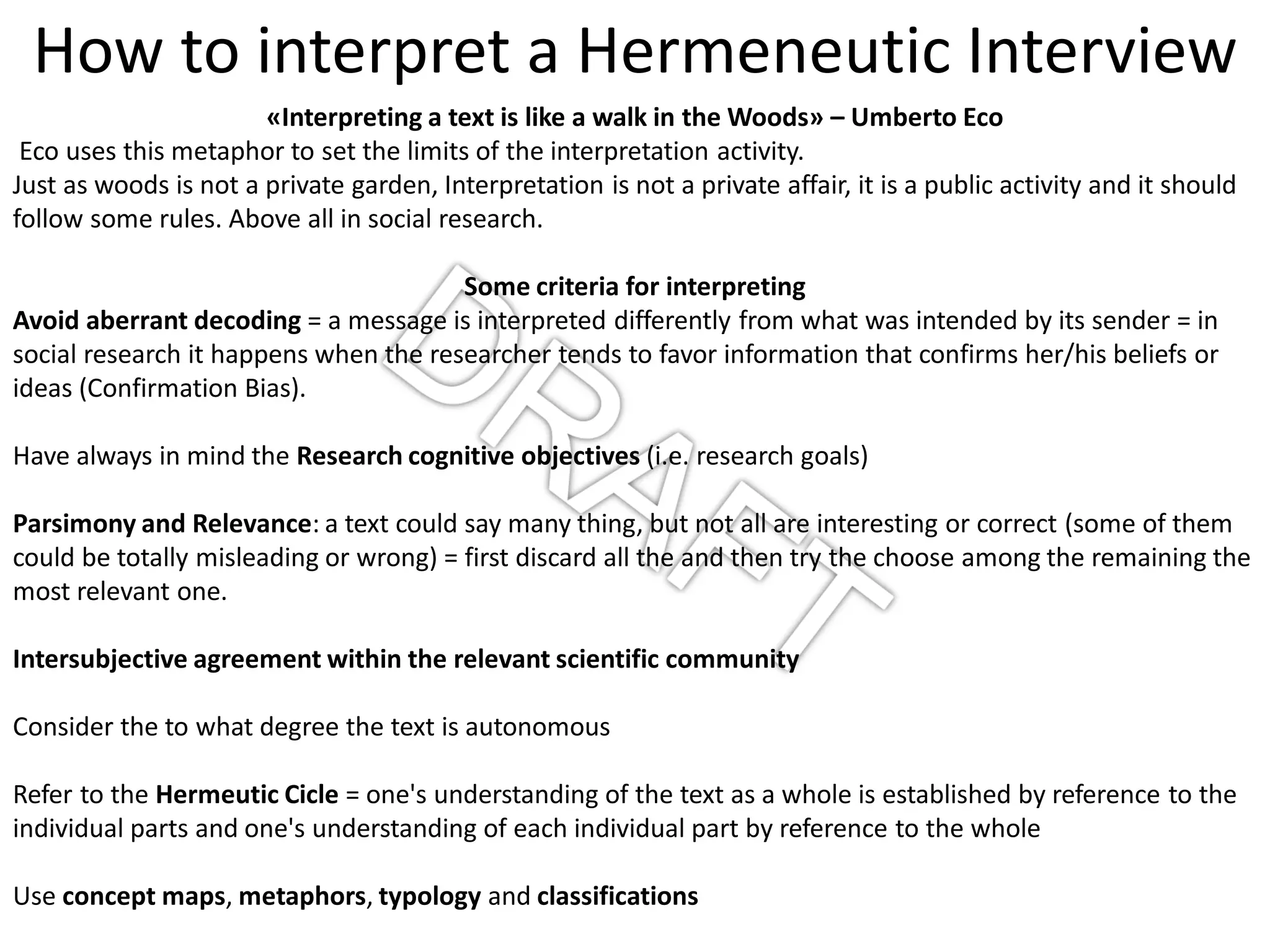 Hermeneutic as a Research Method | PDF