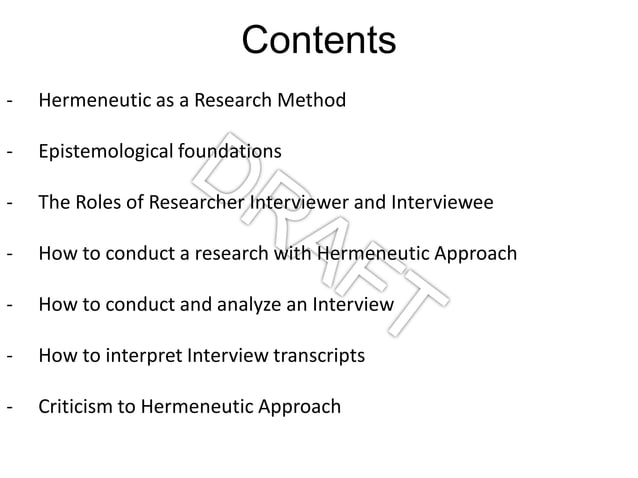 Hermeneutic as a Research Method | PDF | Science