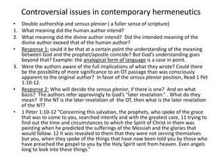 Hermeneutics | PPTX
