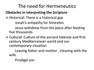 Hermeneutics | PPTX