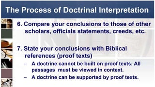 Hermeneutics lesson 5 intepreting scripture | PPT