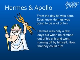 Hermes_and_Apollo: An Ancient Greek Myth | PPT
