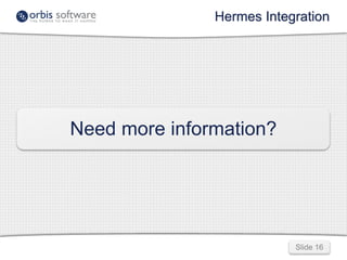 Hermes Integration | PPTX