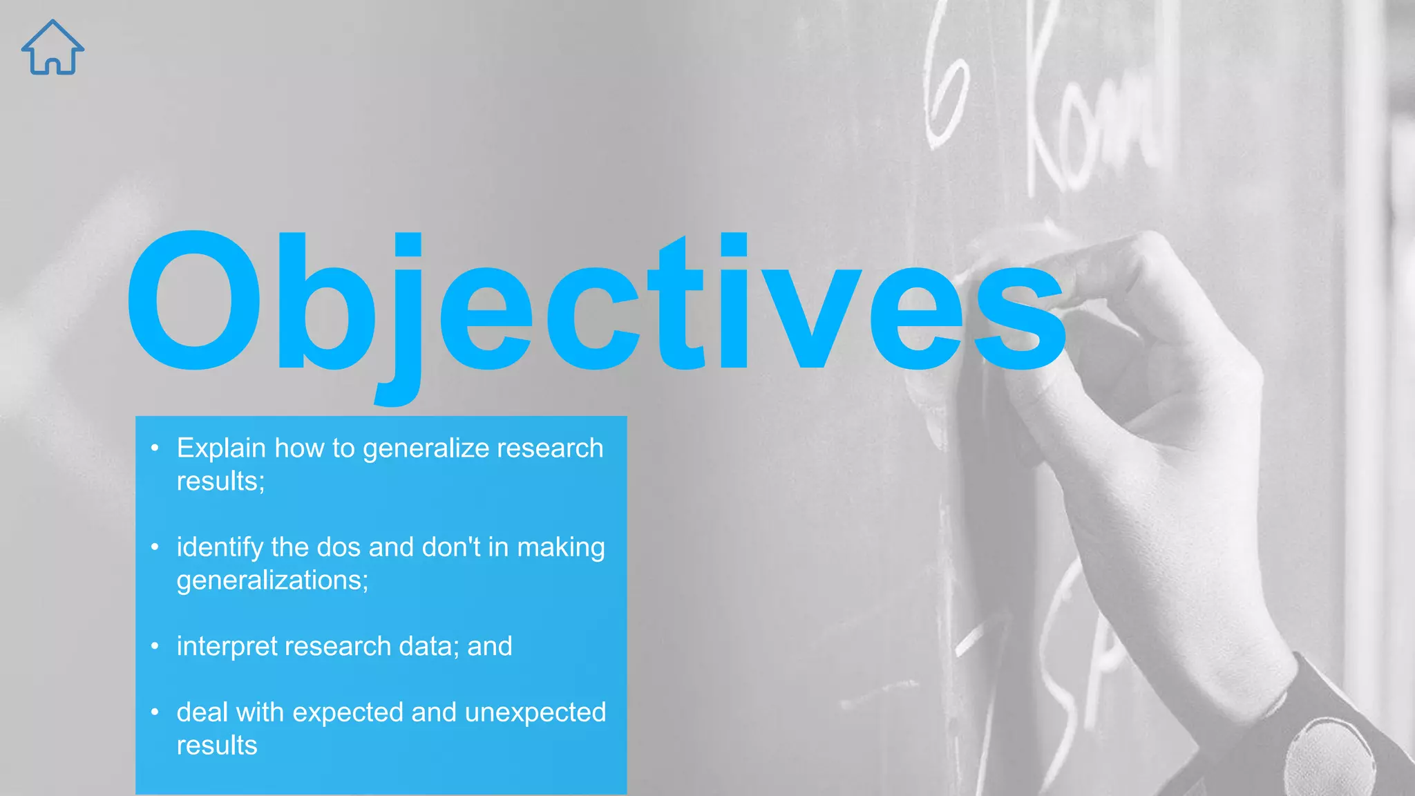 Generalization and Interpretation of Research Results | PPTX