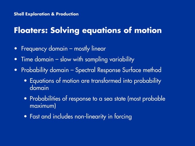 Response-based Metocean Criteria for OptimisingDesign and Operation of FPSOs | PPT