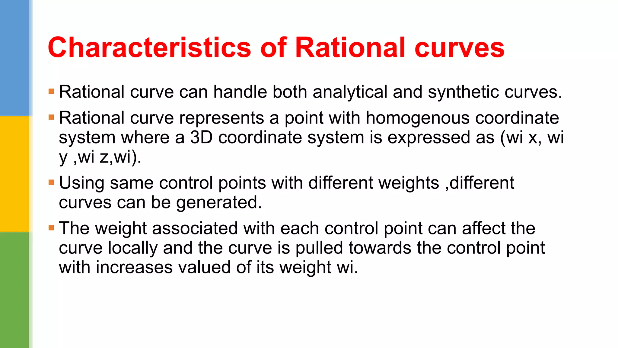 Hermit curves & beizer curves | PPTX