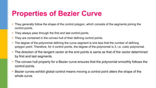 Hermit curves & beizer curves | PPTX