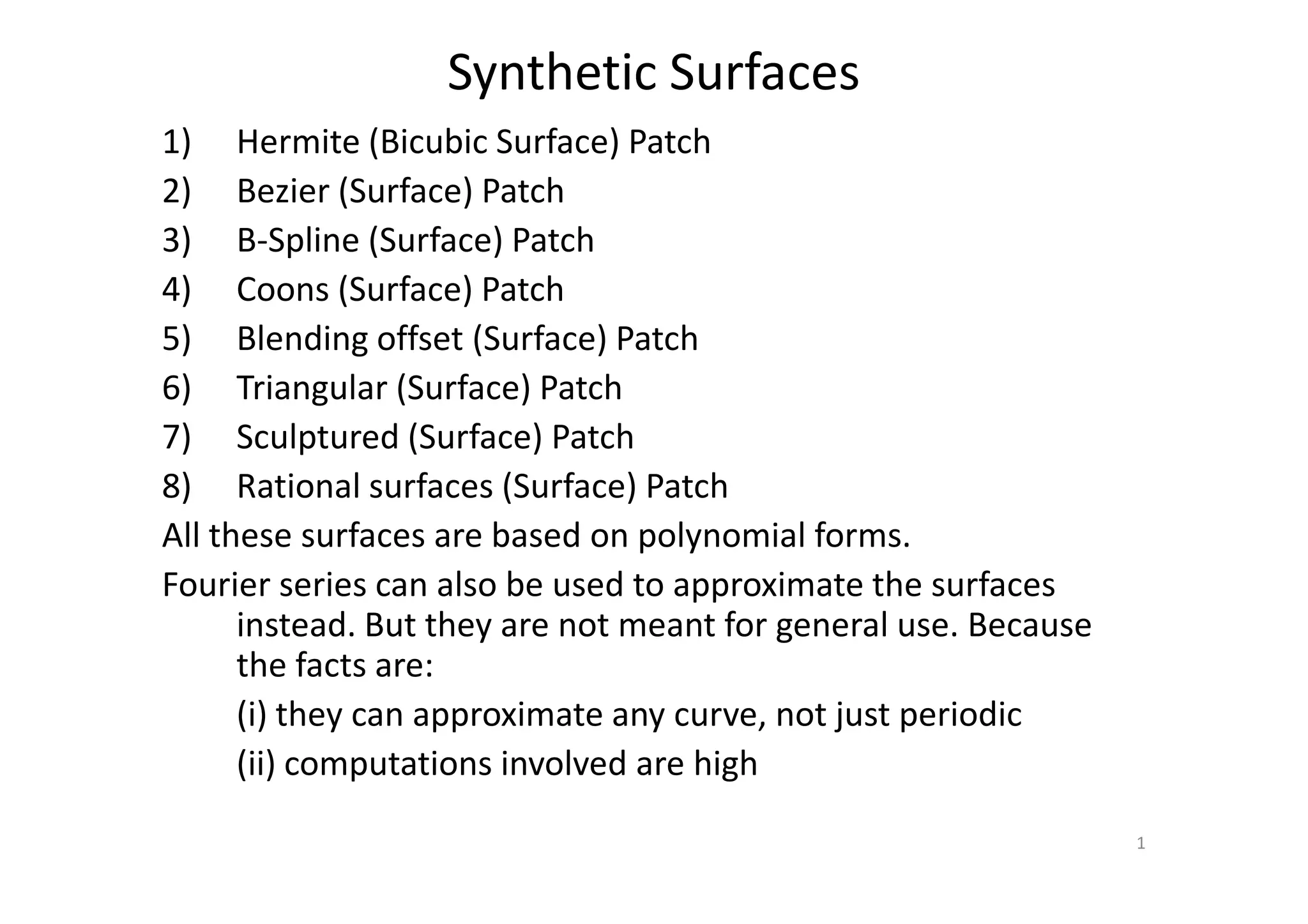 Hermite bicubic-surface-patch | PDF