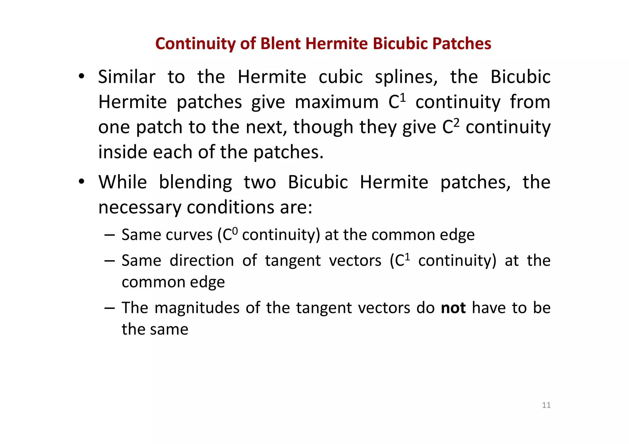 Hermite bicubic-surface-patch | PDF