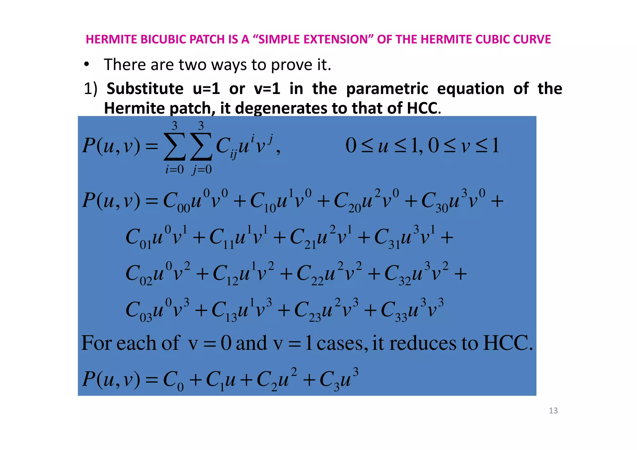 Hermite bicubic-surface-patch | PDF