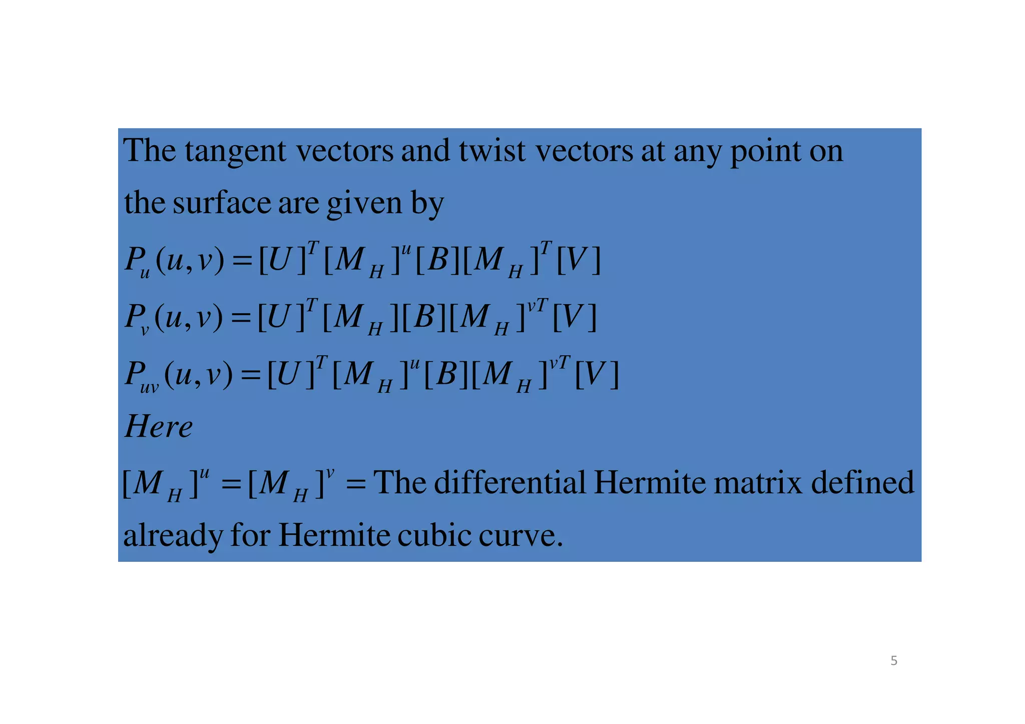 Hermite bicubic-surface-patch | PDF