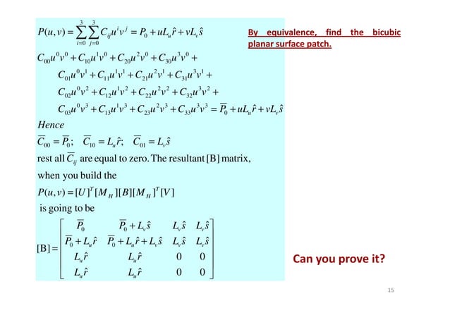 Hermite bicubic-surface-patch | PDF