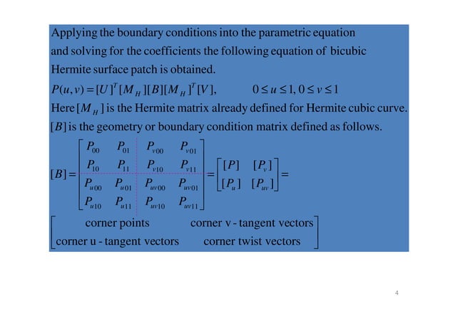 Hermite bicubic-surface-patch | PDF