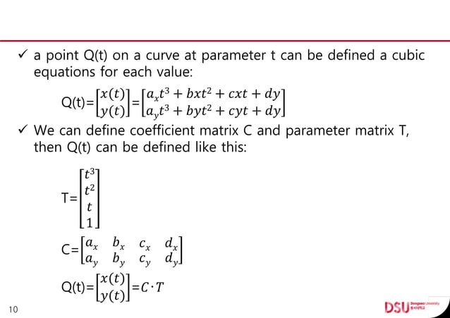 Hermite spline english_20161201_jintaeks | PPT
