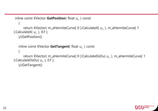 Hermite spline english_20161201_jintaeks | PPT