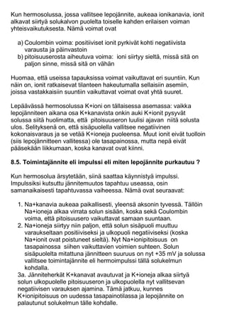 Hermosolun toiminta | PDF