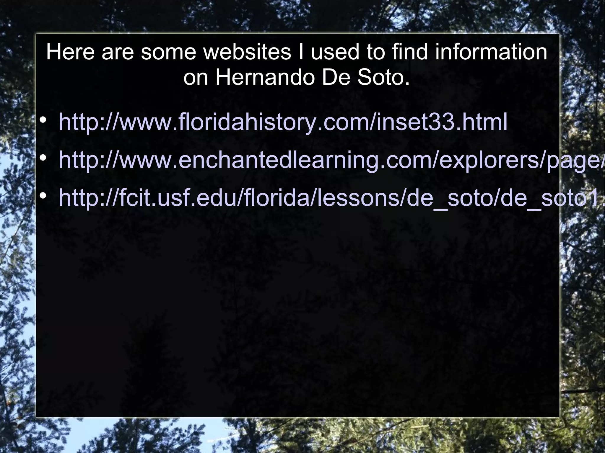 Hernando de soto digital story | PPT
