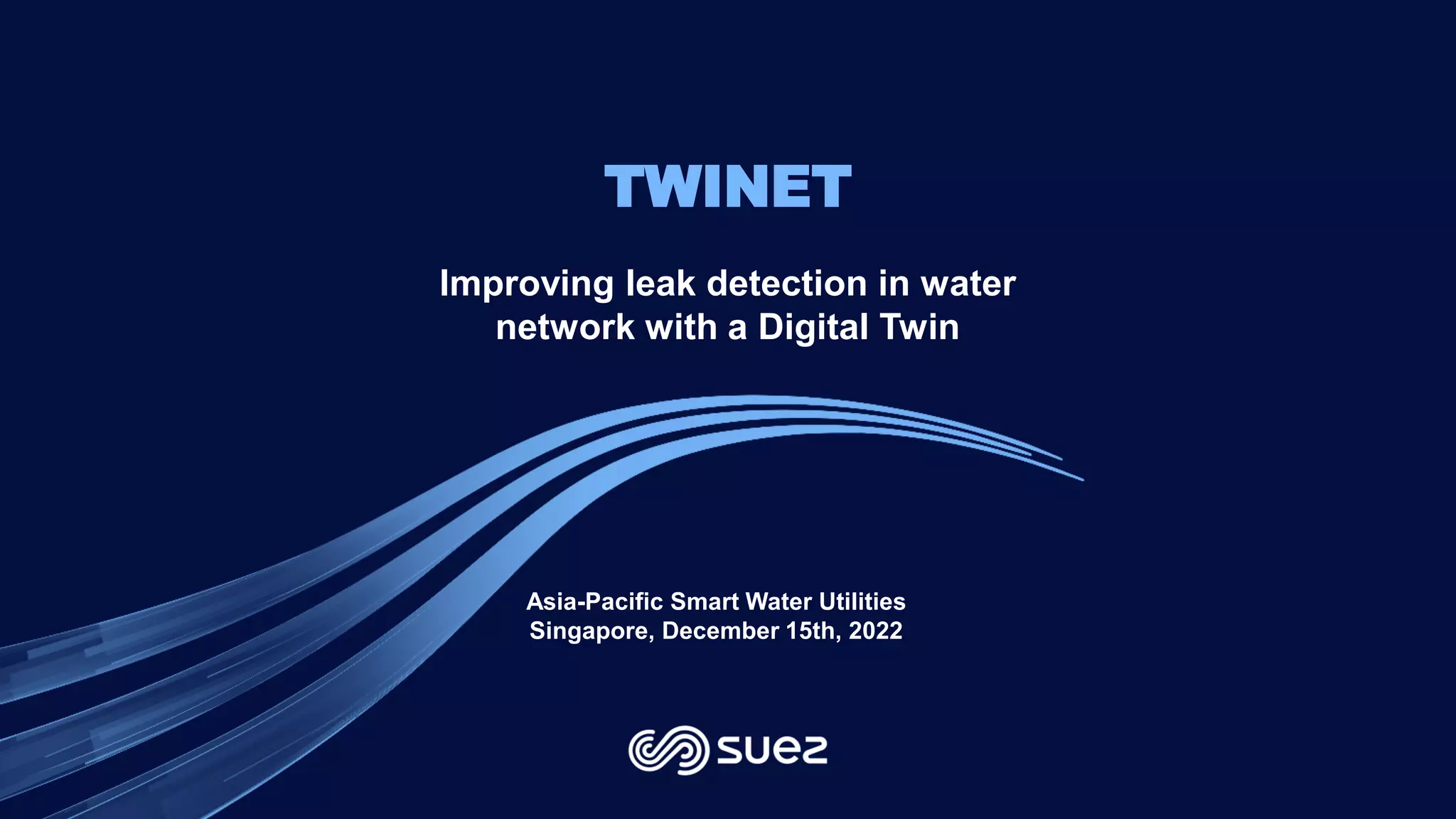 IMPROVING EFFICIENCY IN WATER NETWORK OPERATIONS WITH SMART SOLUTIONS | PPT