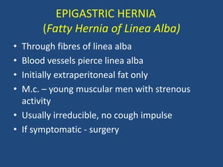 Linea Alba Hernia
