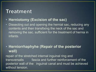 Hernia by Dr Hatem Elgohary | PPTX