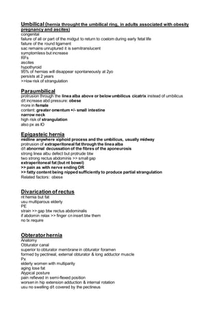 Hernia | DOCX