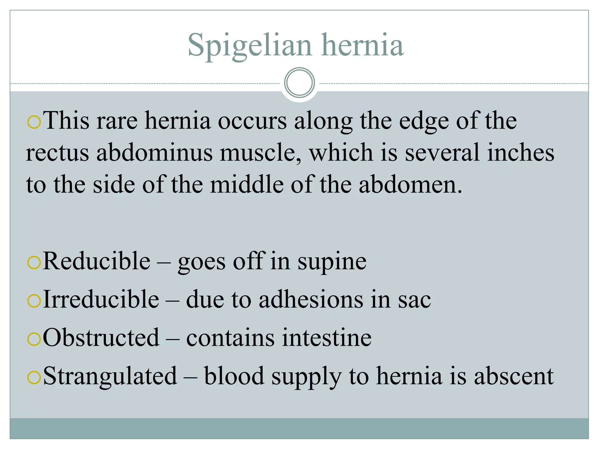 Hernia | PPTX