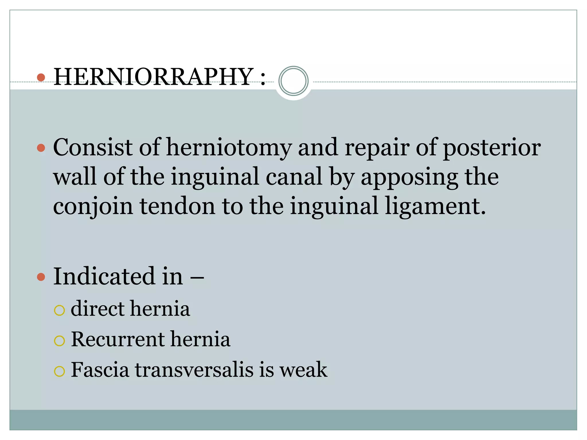 Hernia | PPTX