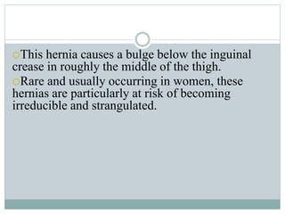 Hernia | PPTX