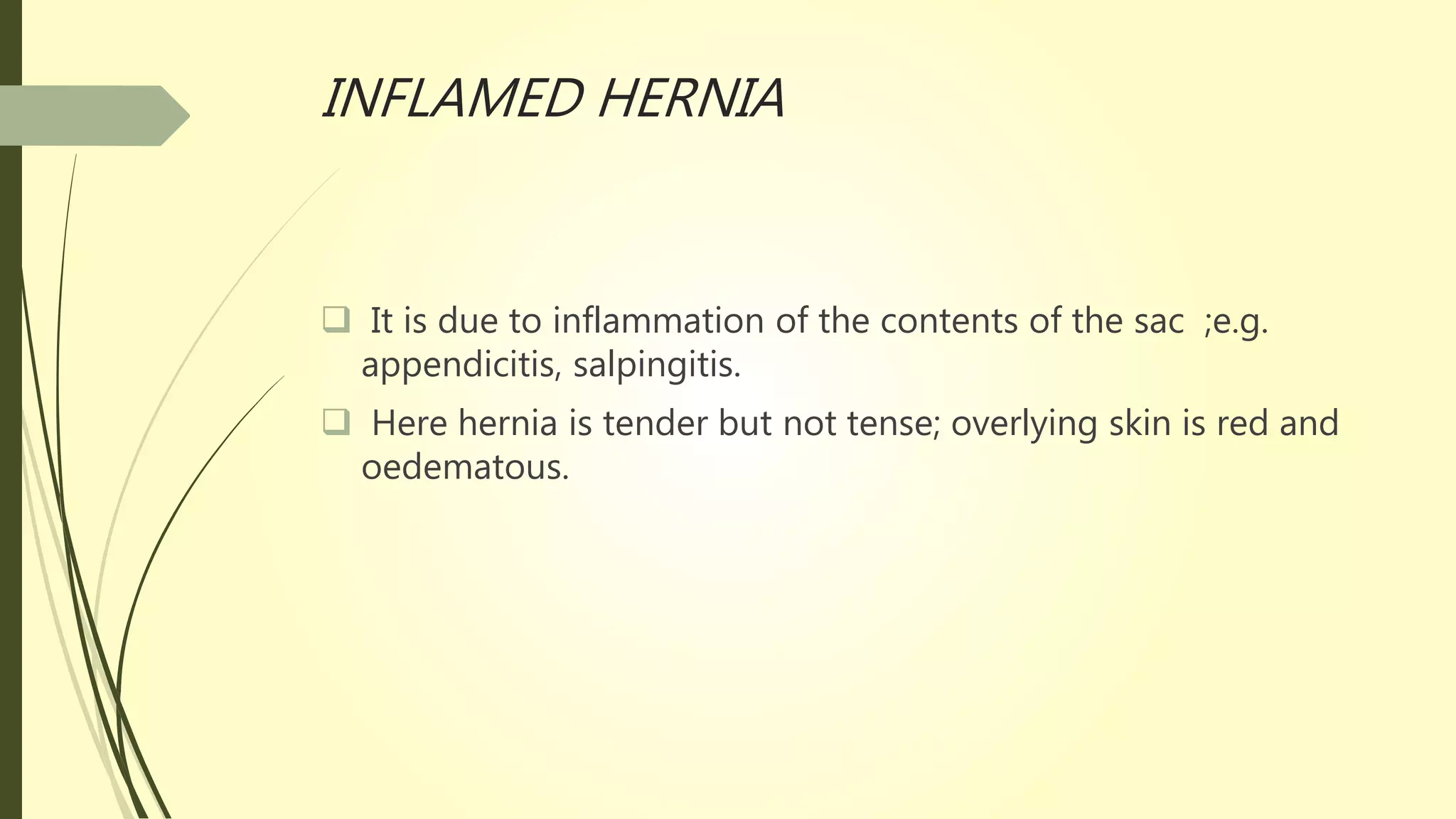 Hernia and its surgeries | PPTX