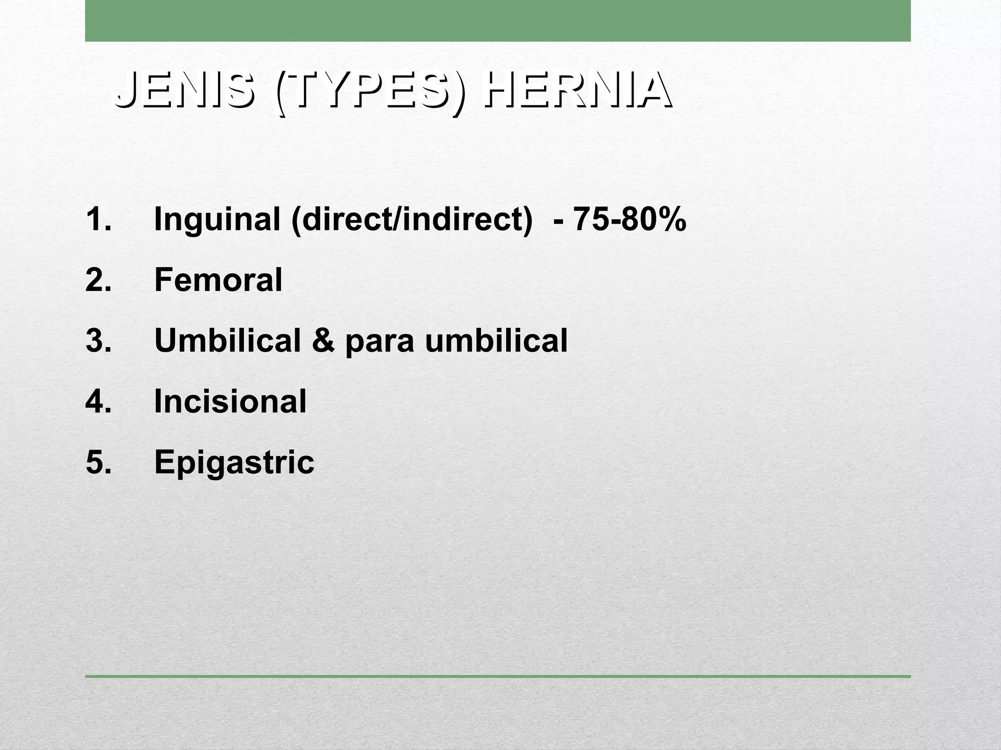 HERNIA | PPT