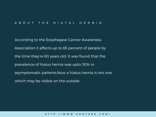 Medication for Hiatus Hernia | PDF