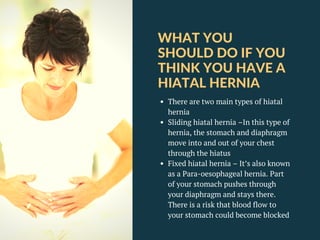 Medication for Hiatus Hernia | PDF