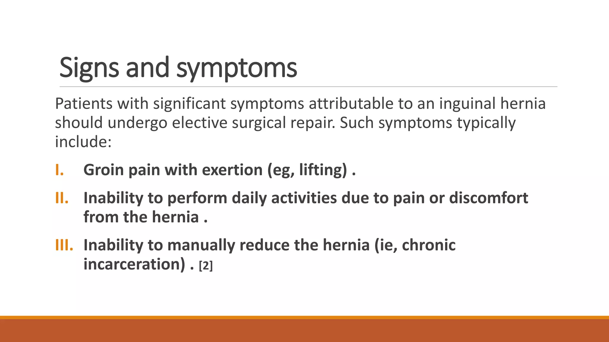 Hernia | Case Study | PPTX