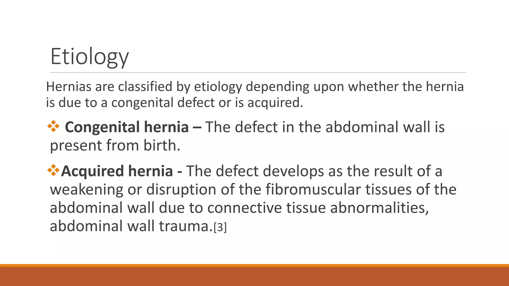 Hernia | Case Study | PPTX
