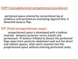 Hernia | PPTX