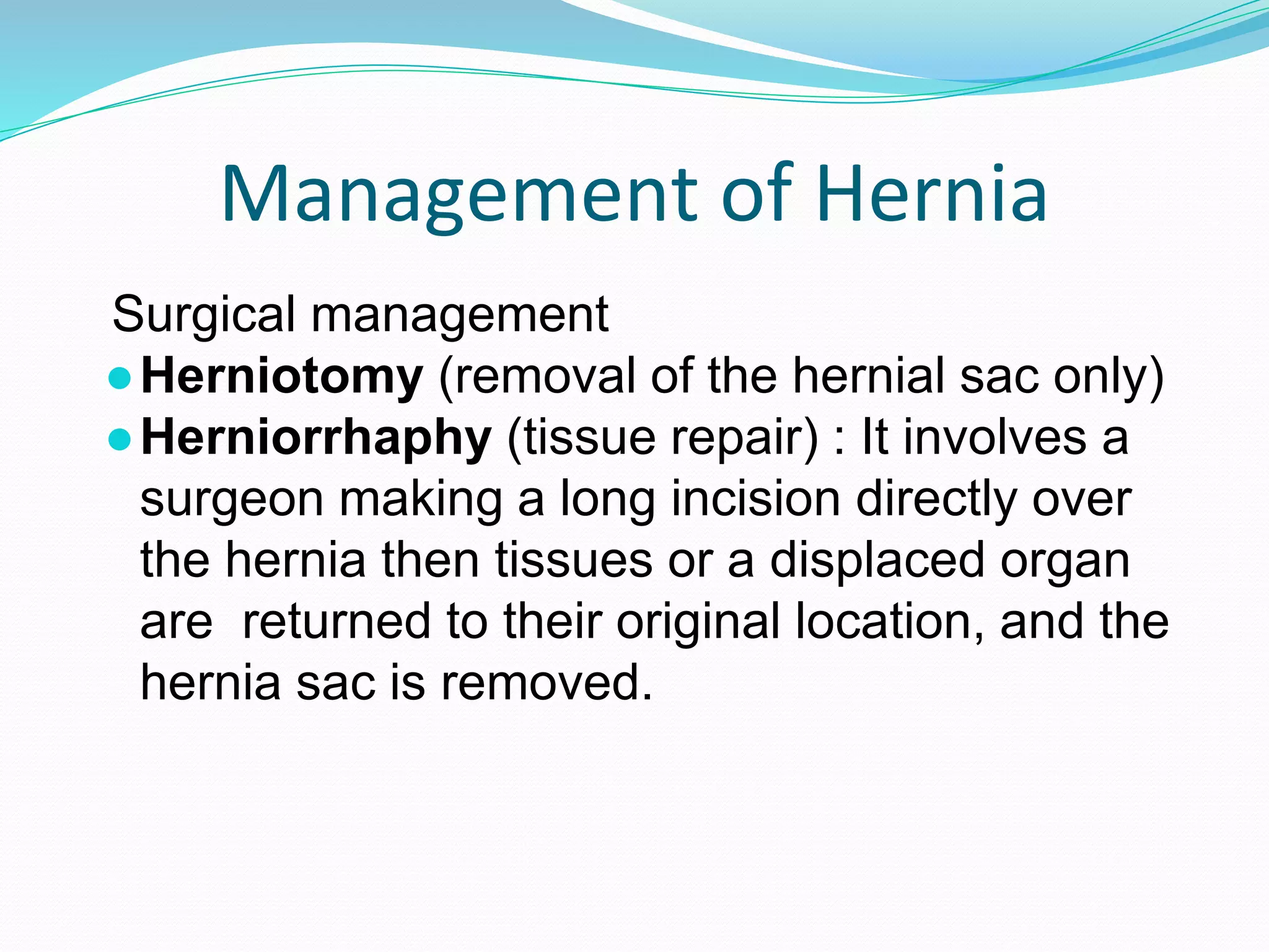 Hernia | PPTX