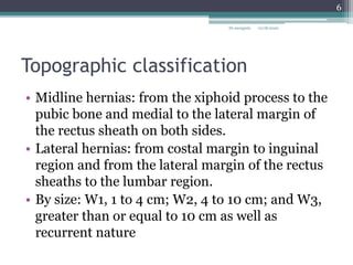 Hernia | PPTX