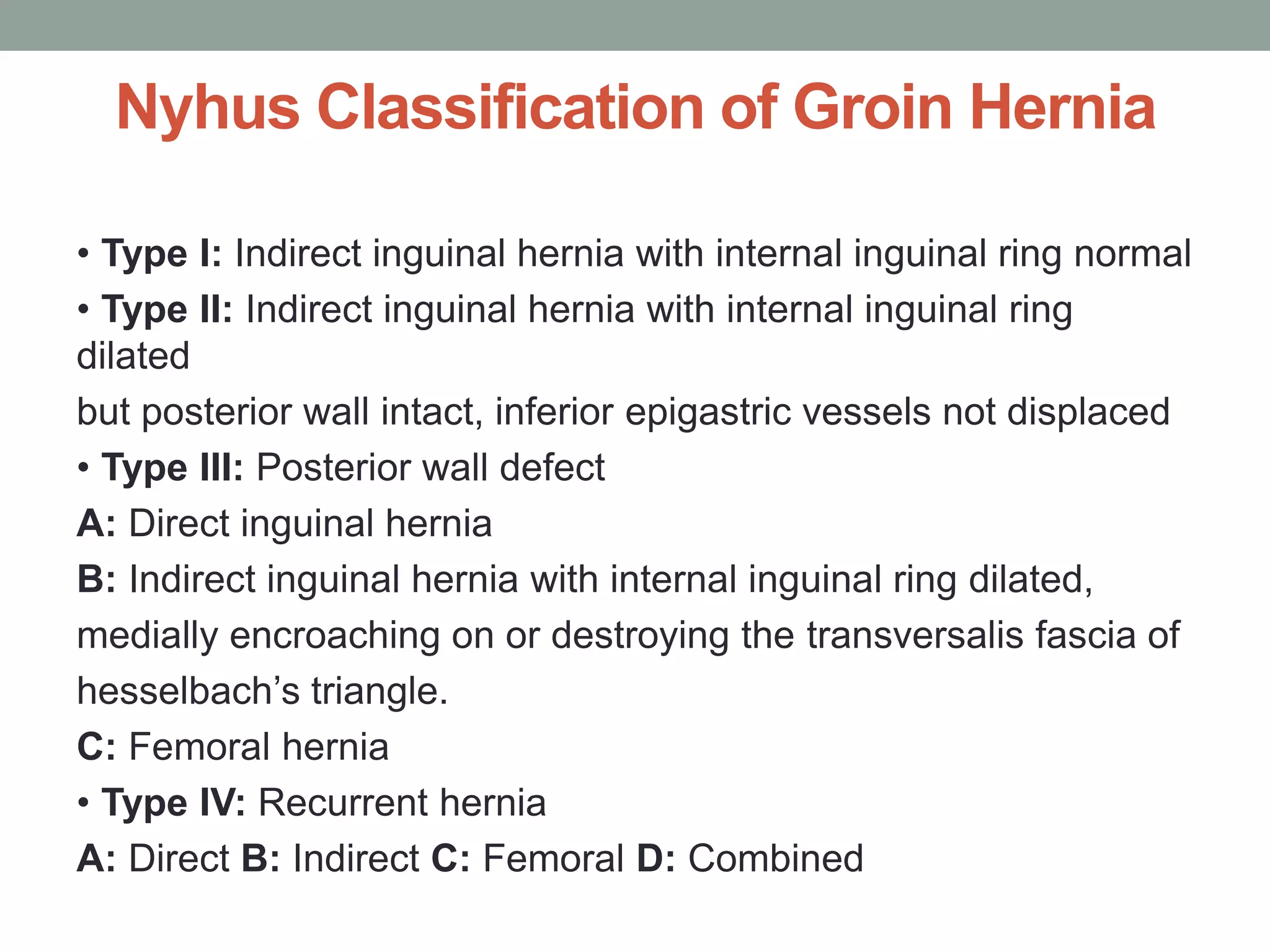 Hernias | PPTX