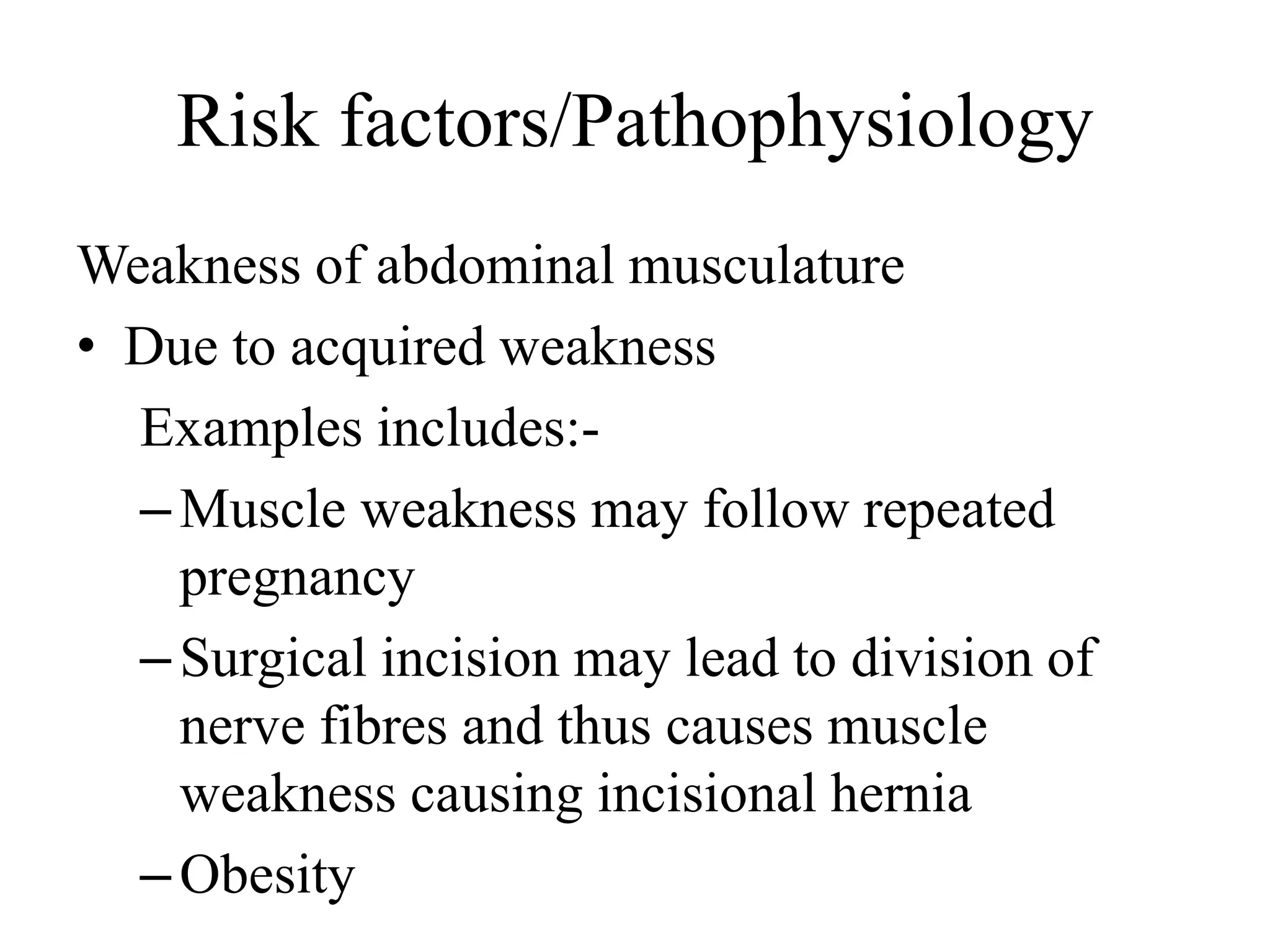 Hernia; Classification Of Hernias in different forms.ppt