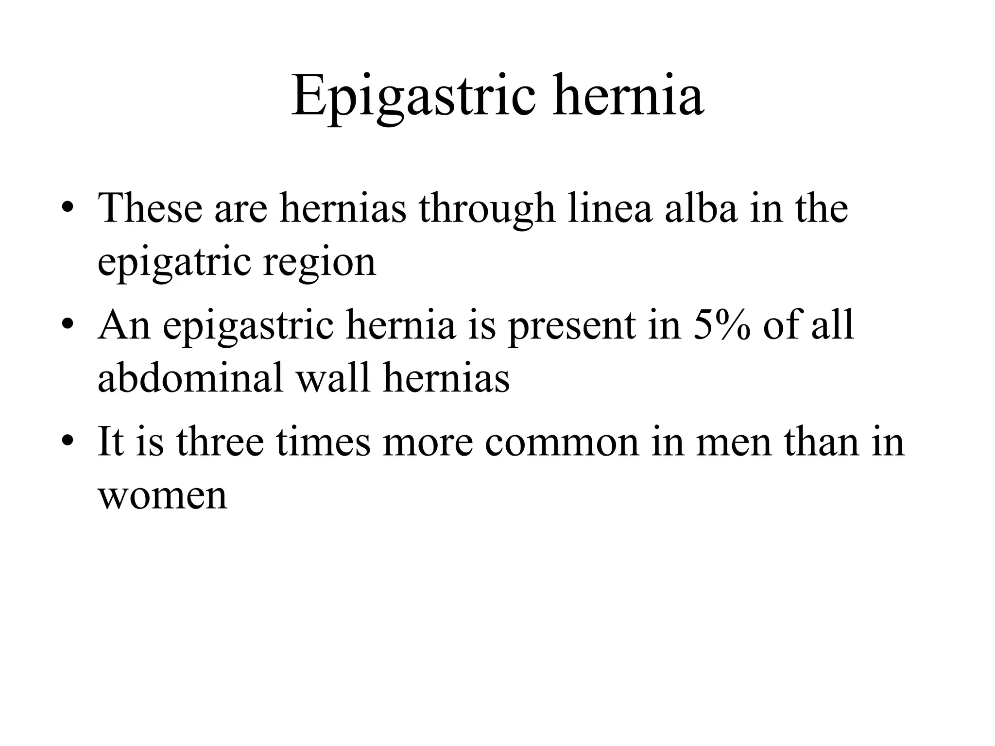 Hernia; Classification Of Hernias in different forms.ppt