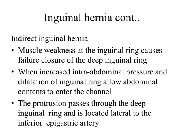 Hernia; Classification Of Hernias in different forms.ppt