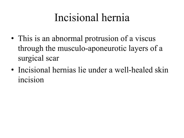 Hernia; Classification Of Hernias in different forms.ppt