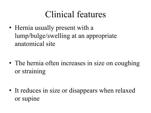 Hernia; Classification Of Hernias in different forms.ppt