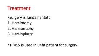 Hernia/ first surgery lecture 2025 medical | PPT