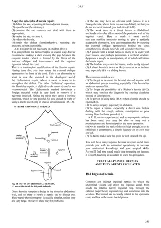 hernia inguinal different type and its techniques to repair | PDF