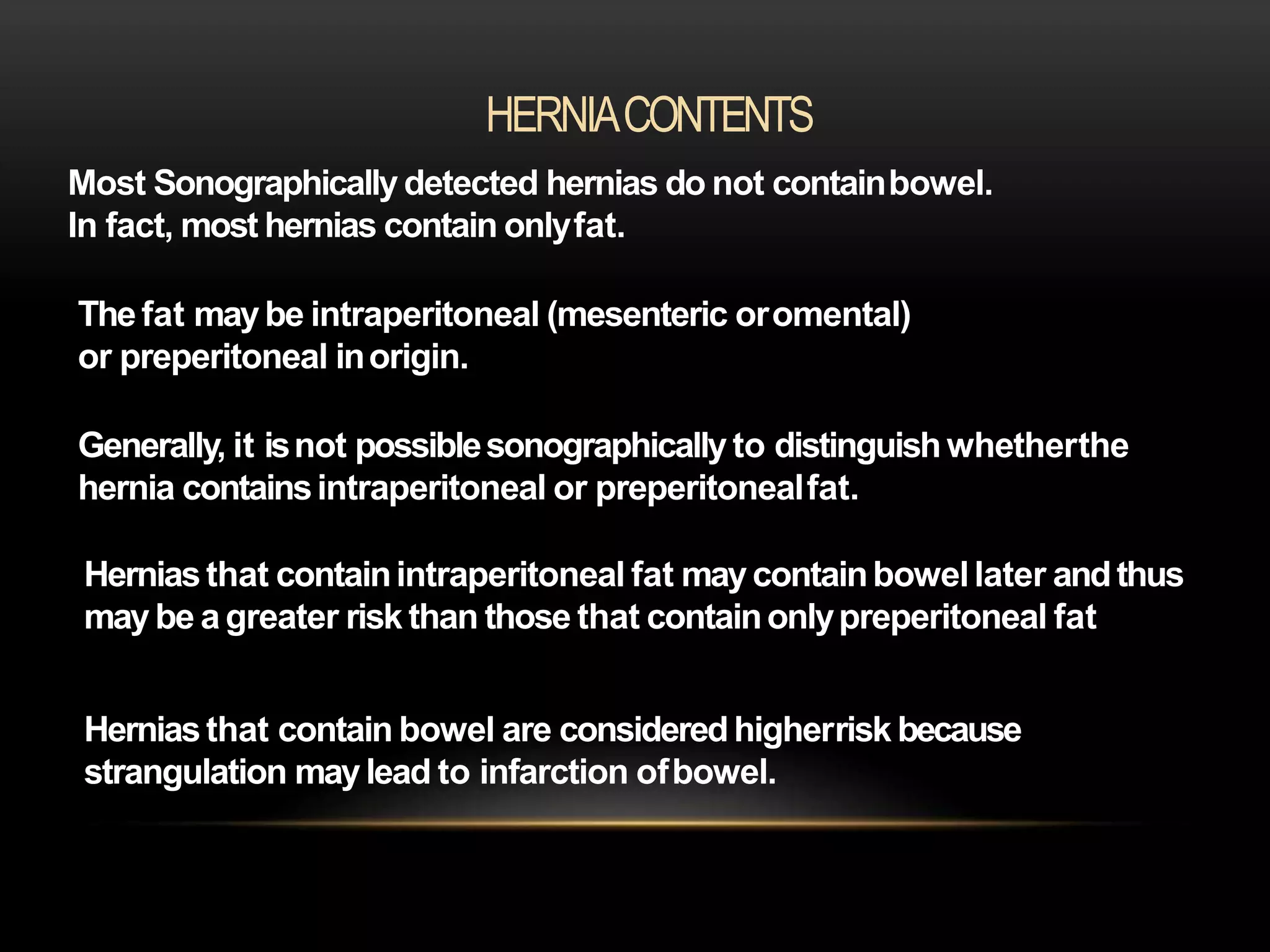Ultrasound of Hernia | PPTX